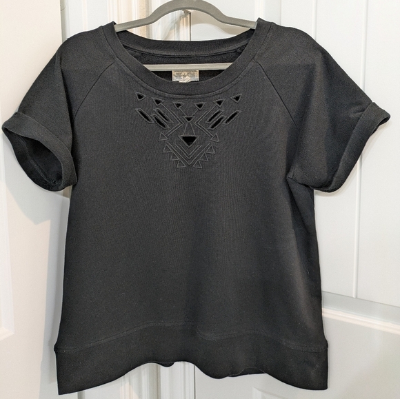 Converse | Tops | Converse Top Crewneck Southwestern Cut Out Design And ...